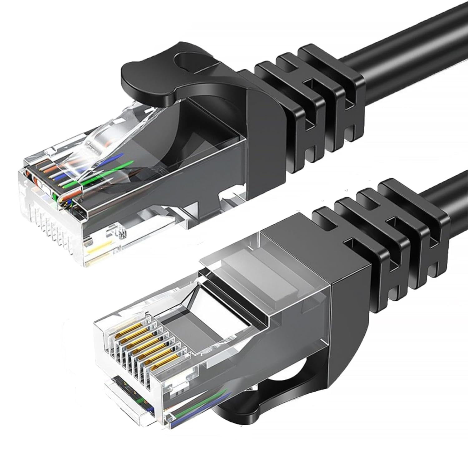 CAT6 Ethernet Cable LEKVKM Cat 6 Ethernet Cable 500 Ft Bulk - Outdoor ...