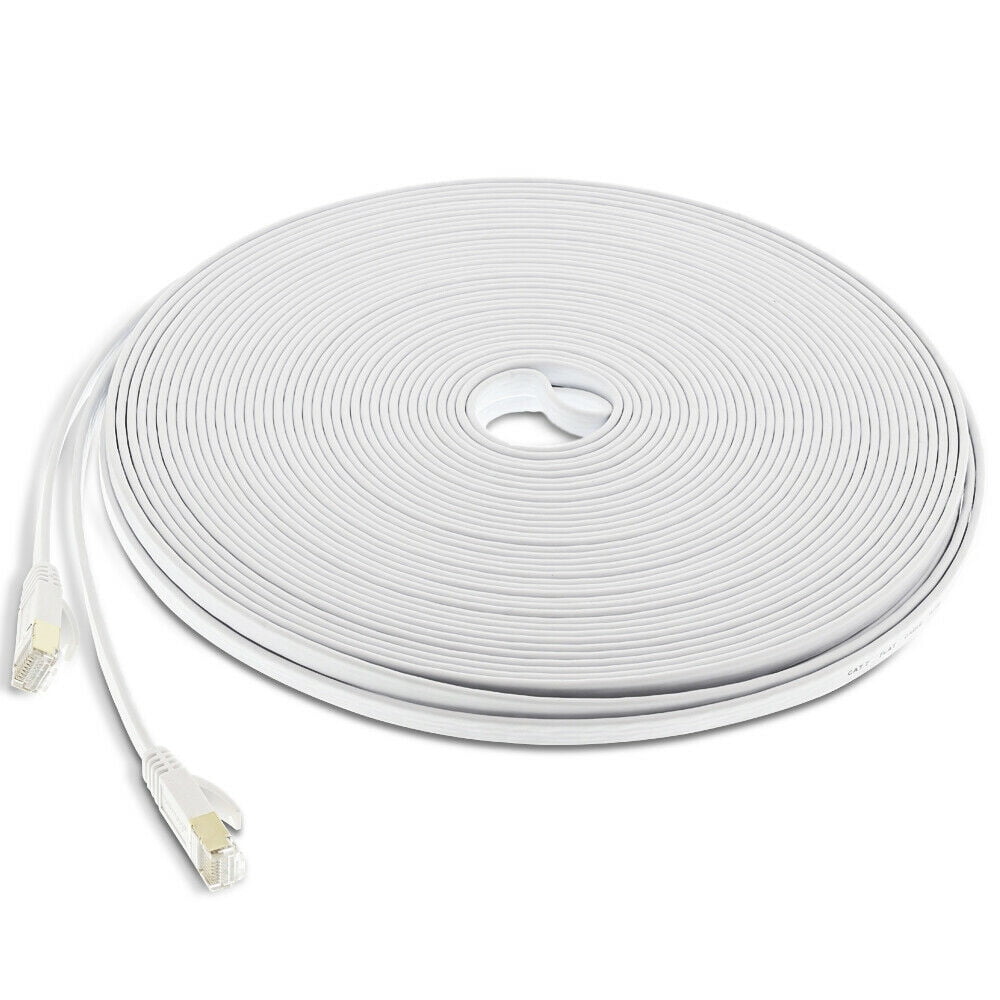 Cat 6 CAT6 Ethernet Cable Cord 150 ft White internet Network Cable High ...