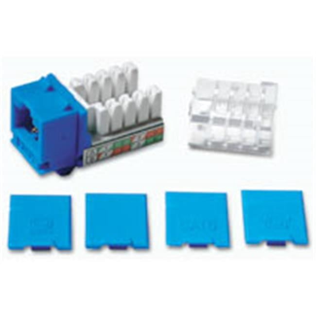 Cat 6 Keystone Jack Blue: TV Accessories - Walmart.com