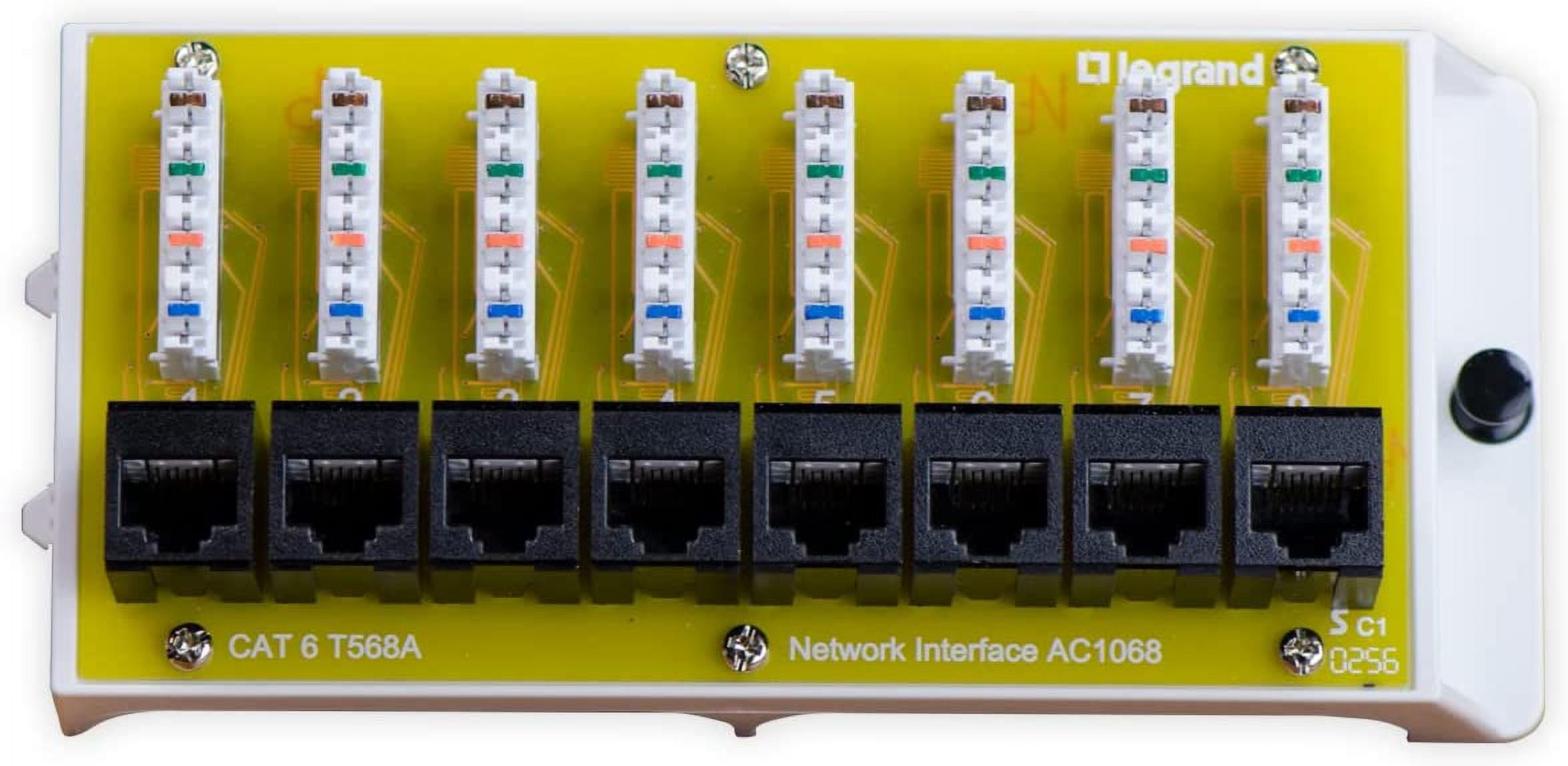 Cat 6 Network Interface Module, Wifi Module with 8 Ports, Network ... Cat 6 Network Interface Module, Wifi Module with 8 Ports, Network ...