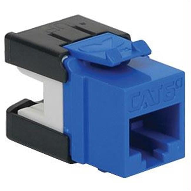 Cat 6a Utp Modular Connector, Blue - Walmart.com