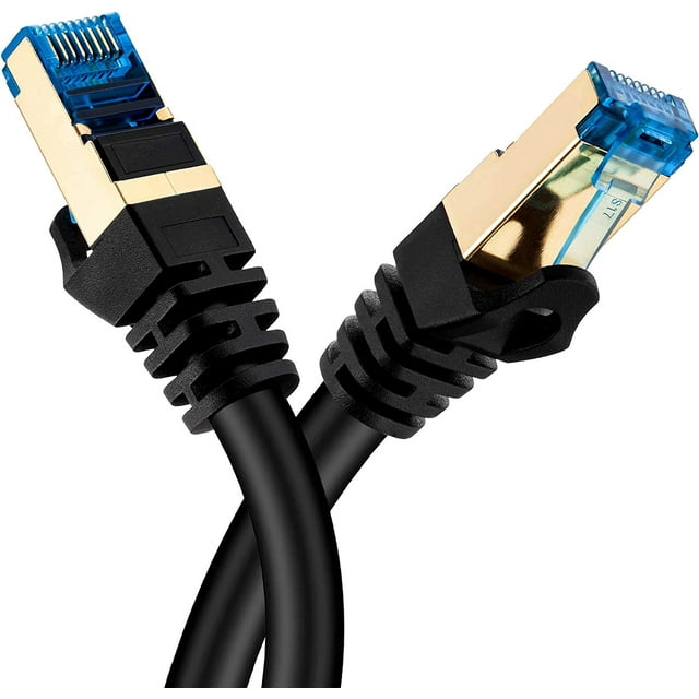 Cat 7 Ethernet Cable 12 ft Ethernet Cable 26AWG Heavy-Duty Cat 7 ...