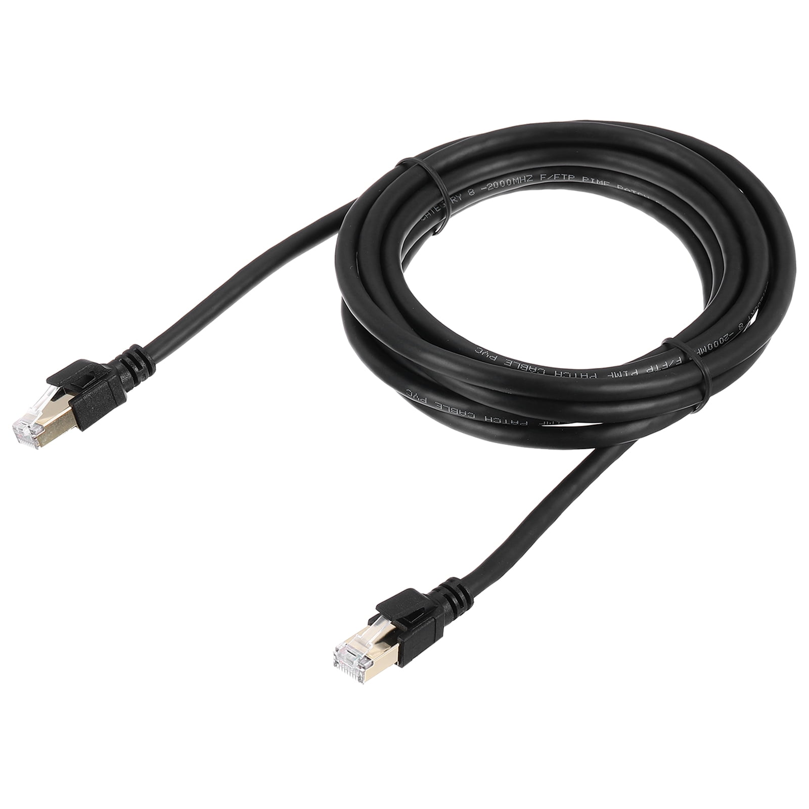 Cat 8 Ethernet Cable 10ft, 26AWG 40Gbps 2000Mhz High Speed Cat8 LAN ...