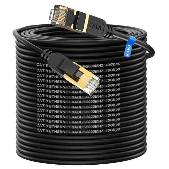 Cat7 Ethernet Cable 50ft Cat7 3Ft 15Ft 25Ft 50Ft 100Ft 125Ft 150Ft ...