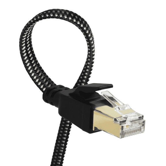 JUJHGRF-Cat 8 Ethernet Cable, 20FT High Speed Heavy Duty 26AWG Cat8 LAN ...