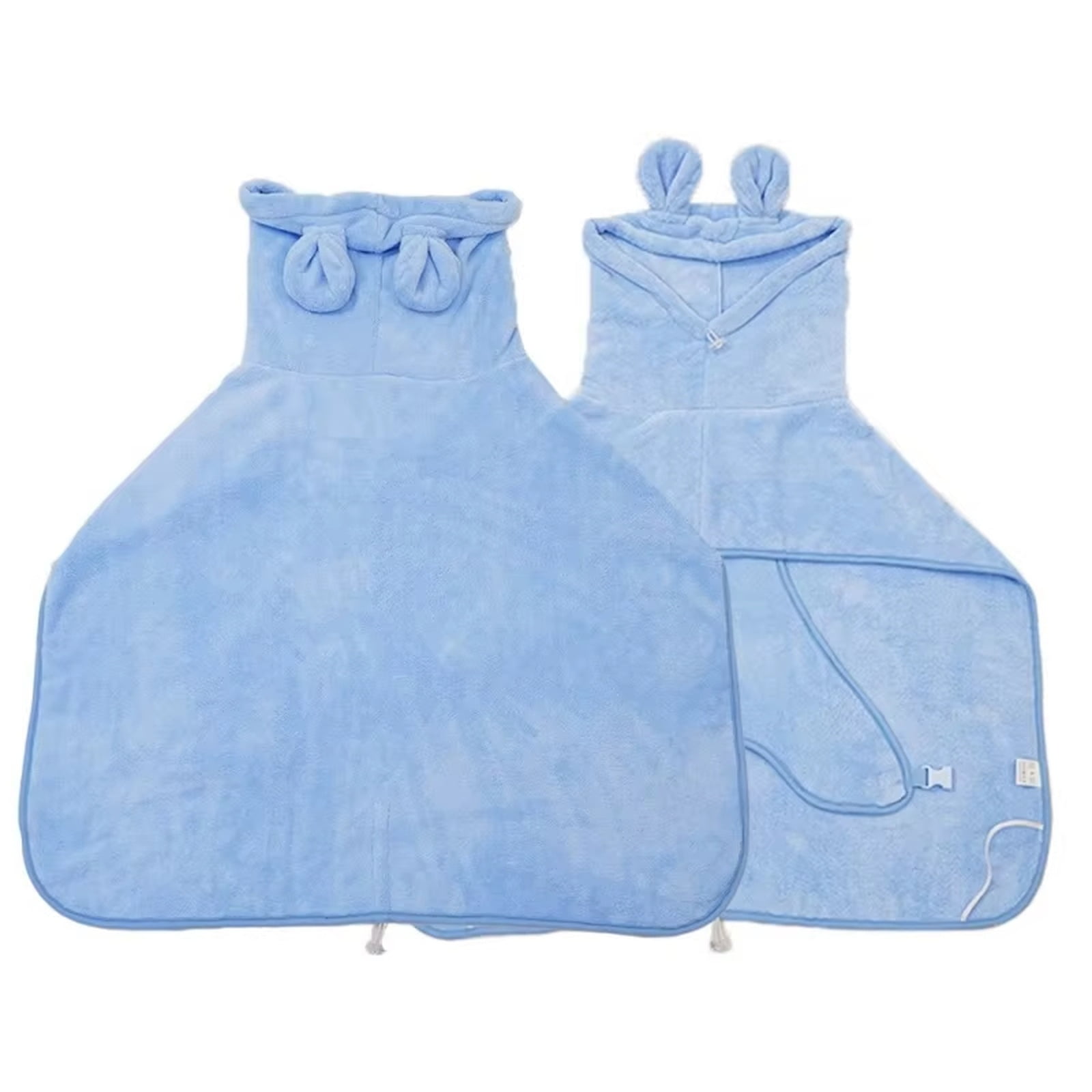 Cat And Dog Bath Robe, Quick Dry Super Absorbent, Hooded Pet Towel For ...