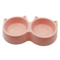 Cat And Dog Bowls Round Shaped Pet Bowls In Cute Cat Face Design Ideal ...