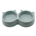 Cat And Dog Bowls Round Shaped Pet Bowls In Cute Cat Face Design Ideal ...