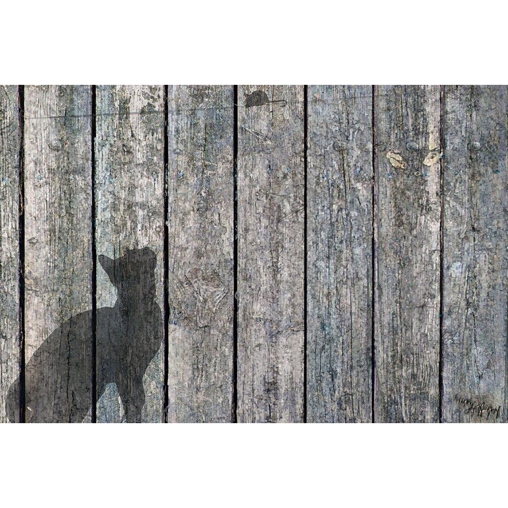 Cat And Mouse Shadow 2 Poster Print - Henderson Fine Murray - Walmart.com