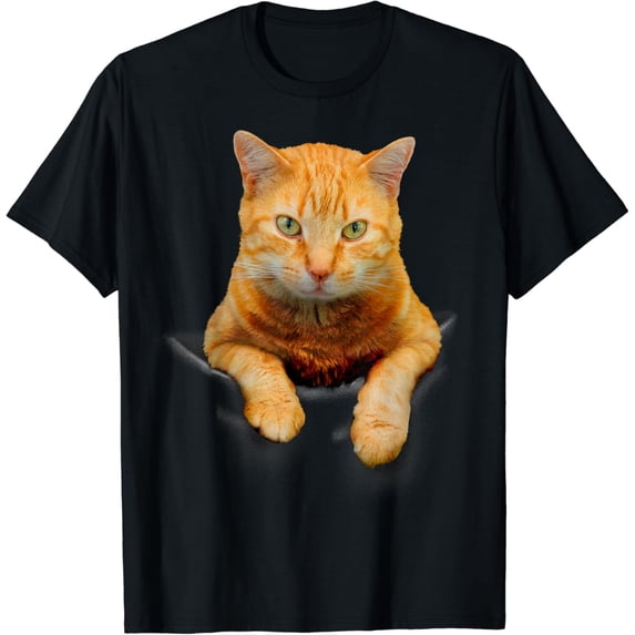 Cat Animals Creative Cat Motif Bag T-Shirt - Walmart.com
