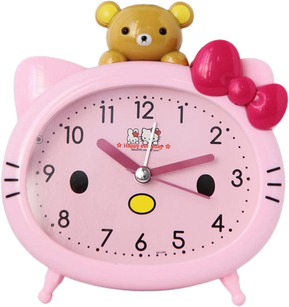 Cat Appearance Alarm Clock,Kawaii Alarm ClockCartoon Cat Clock, Cute ...