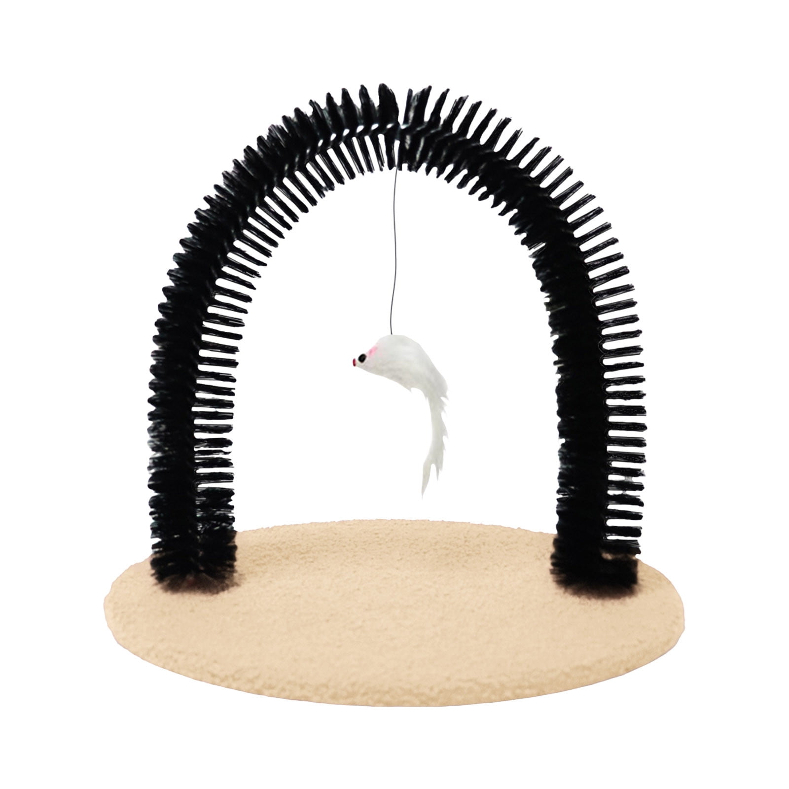 Cat Arch Grooming Brush Interactive Cat Self Groomer With Scratching ...
