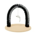 Cat Arch Grooming Brush Interactive Cat Self Groomer With Scratching ...