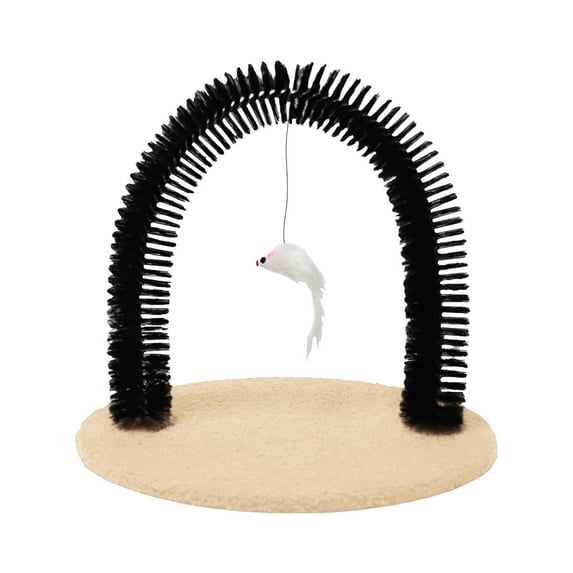 Cat Arch Grooming Brush Interactive Cat Self Groomer With Scratching ...