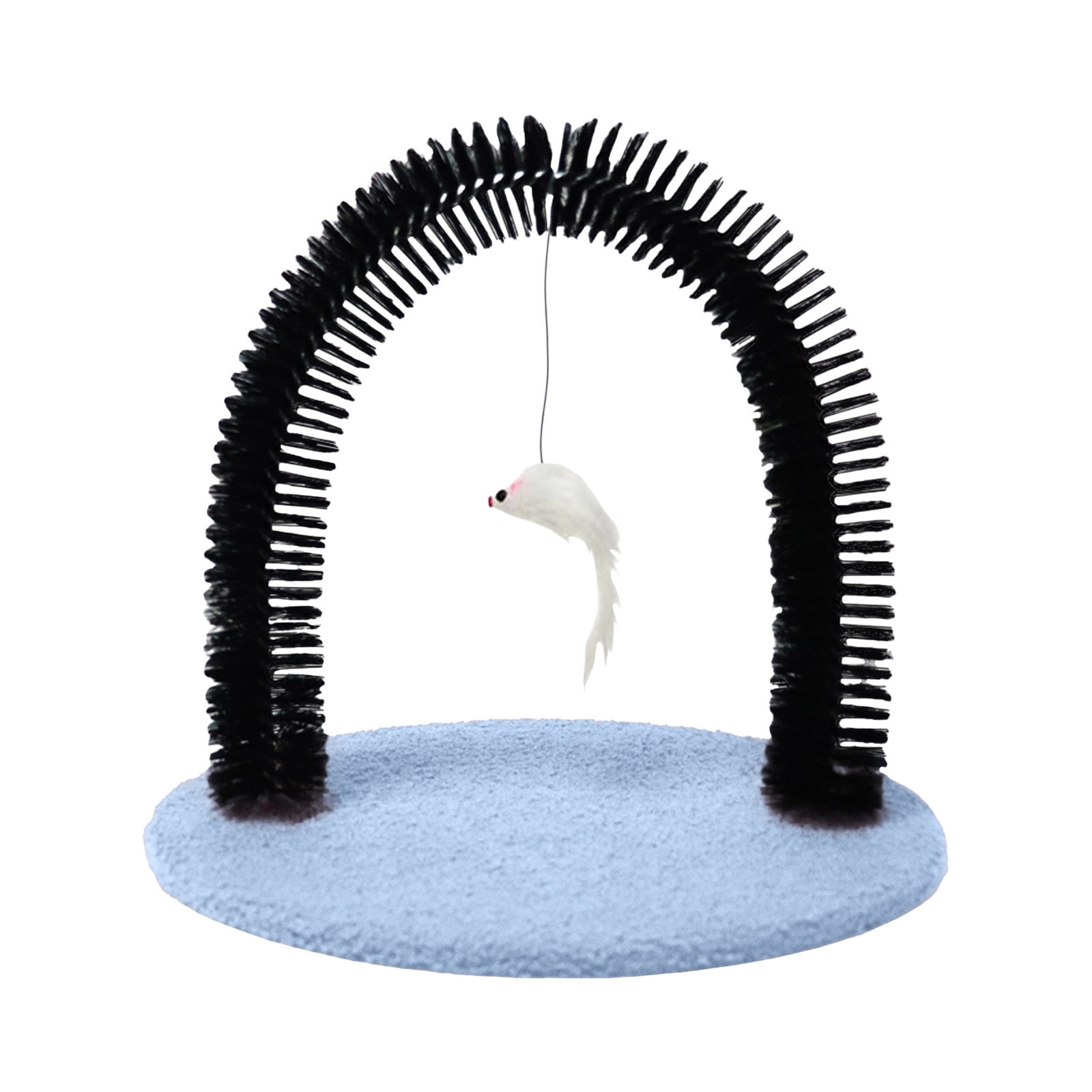 Cat Arch Grooming Brush Interactive Self Groomer Scratching Pad Massaging Toy For Indoor Cats ...