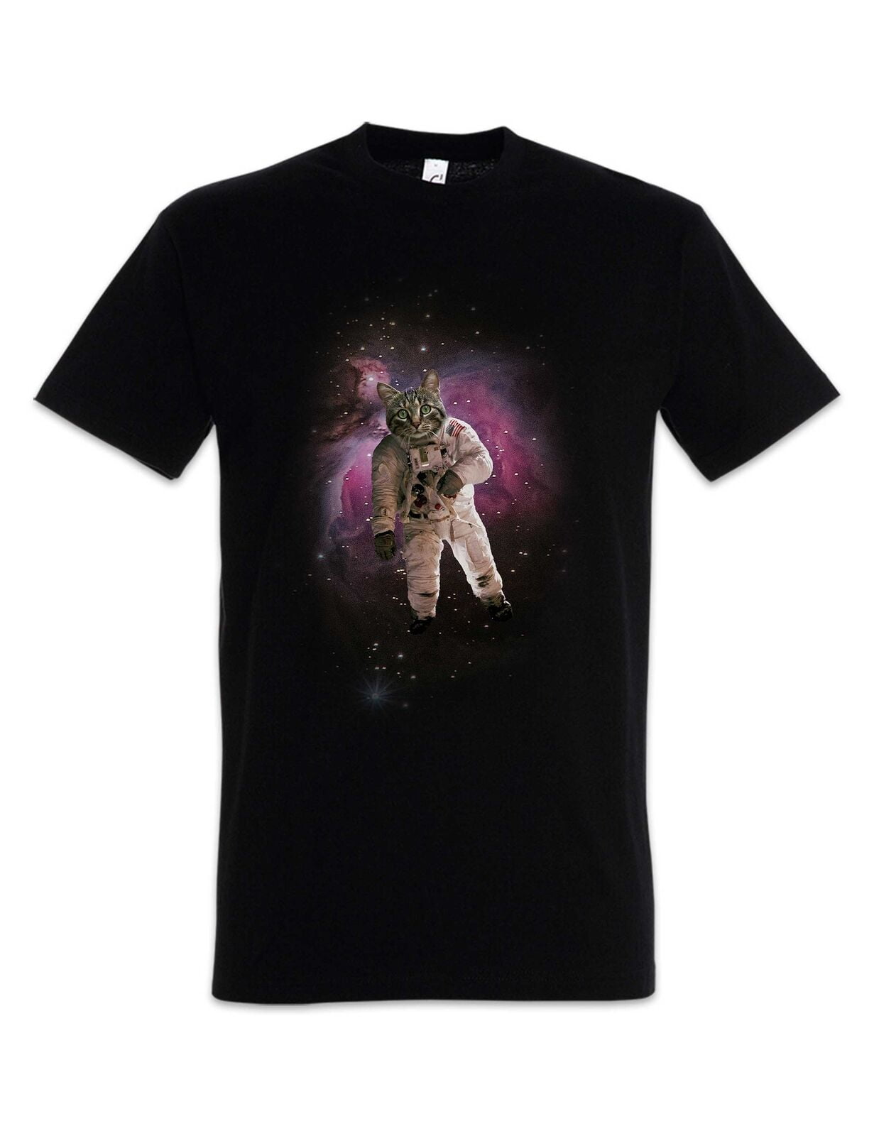 Cat Astronaut T-Shirt Nerd Space Station Planets Astronomer Astronomy ...