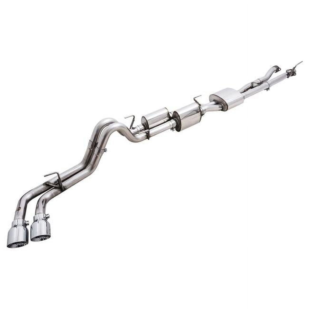 Cat-Back Exhaust System with Bashguard Dual Side Exit - Walmart.com