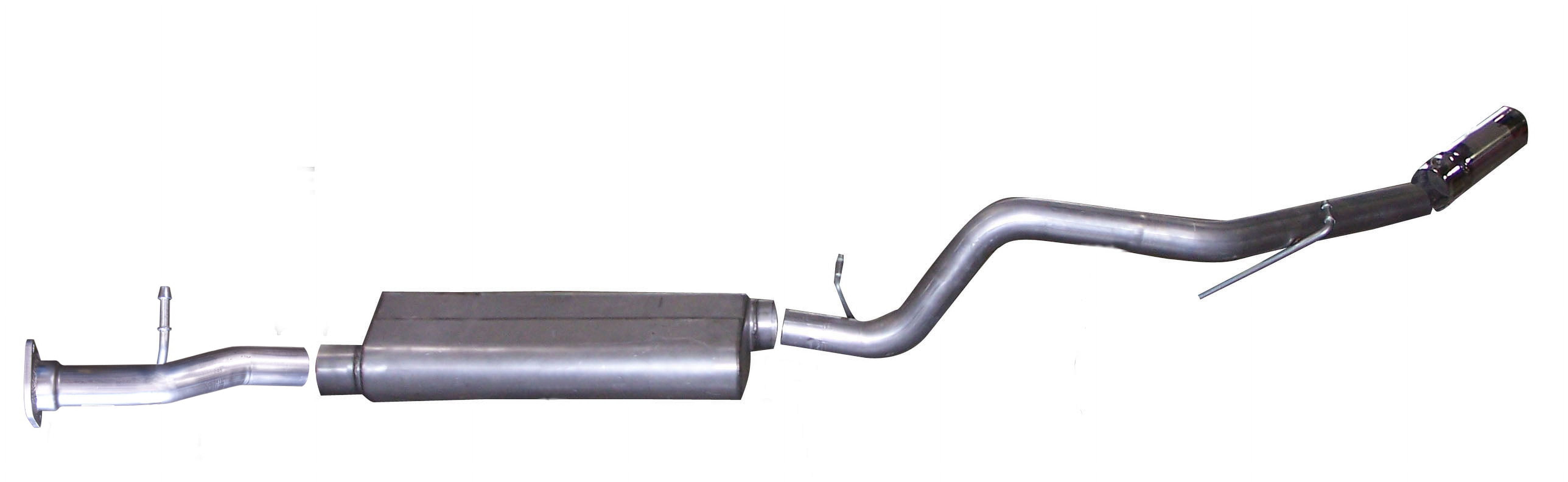 Cat-Back Single Exhaust System, Aluminized Fits select: 2006-2008 ...