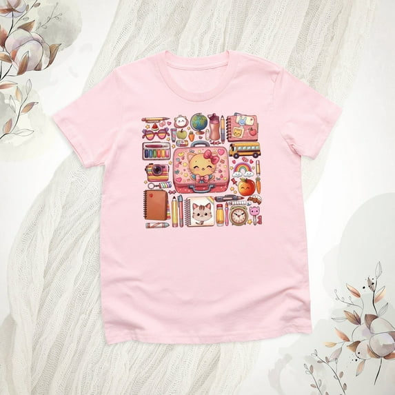 Cat Back To School Shirt, Happy First Day Of School Tshirt, First Day ...