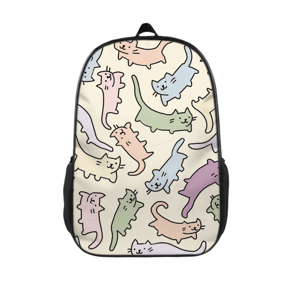 Cat Backpack 17 inch Cartoon Cat Backpack Large Capacity - Walmart.com