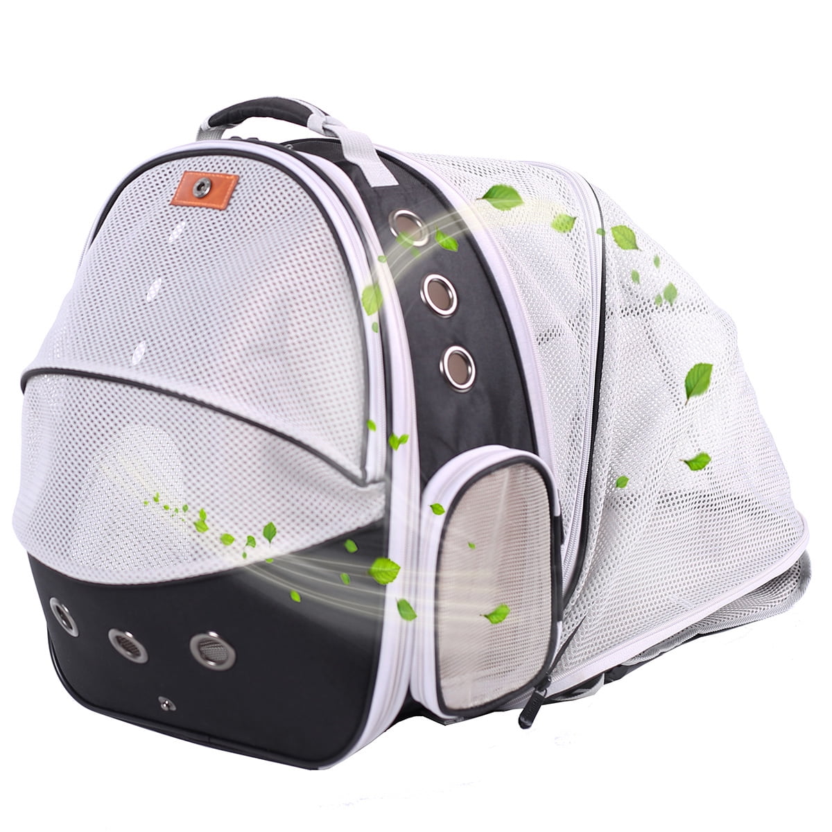 Cat Backpack Carrier, Back Expandable Front Breathable, Fits 12 Pounds ...