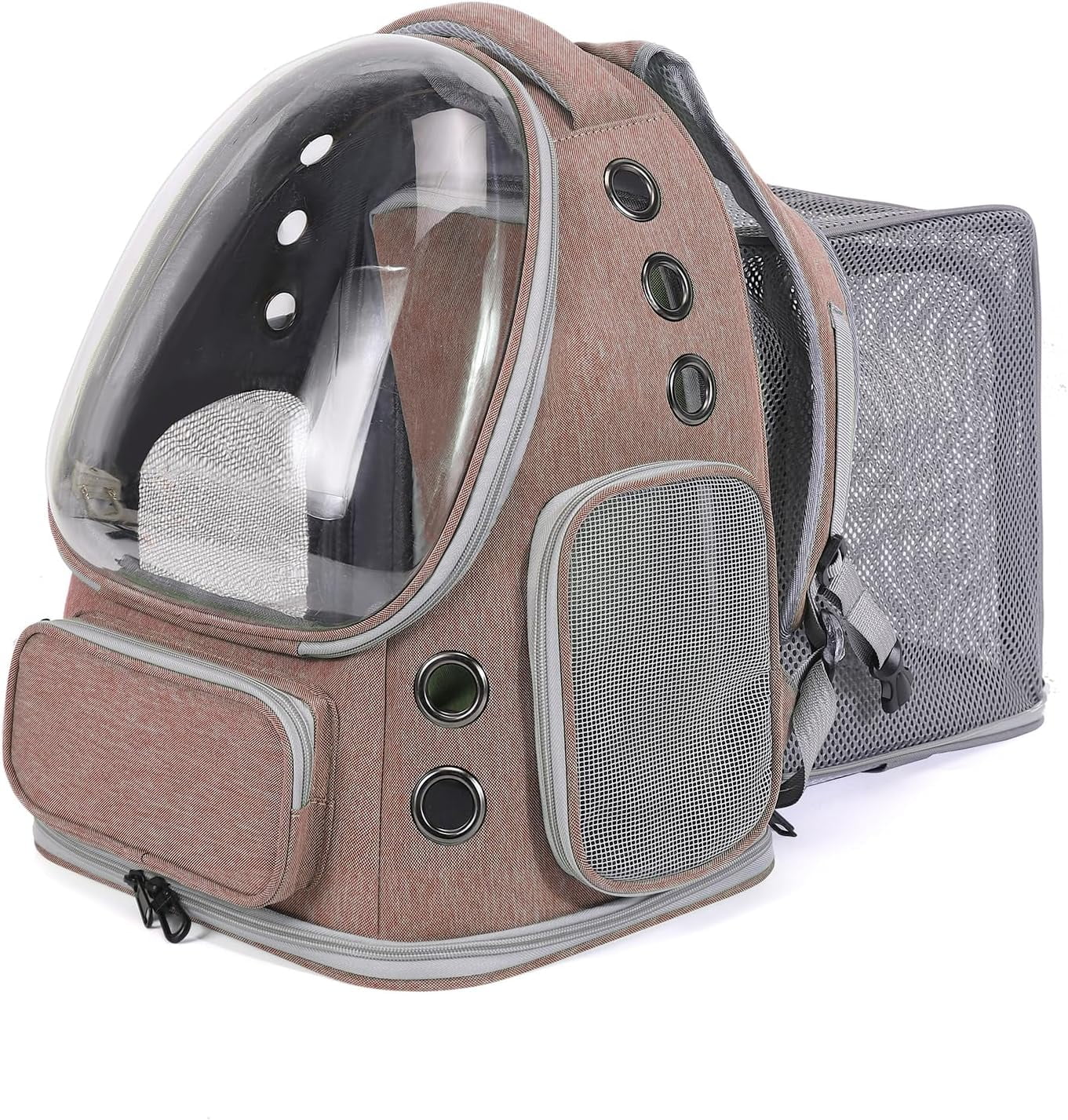 Cat Backpack Carrier for Large Cats, Expandable Cat Bubble Backpack ...