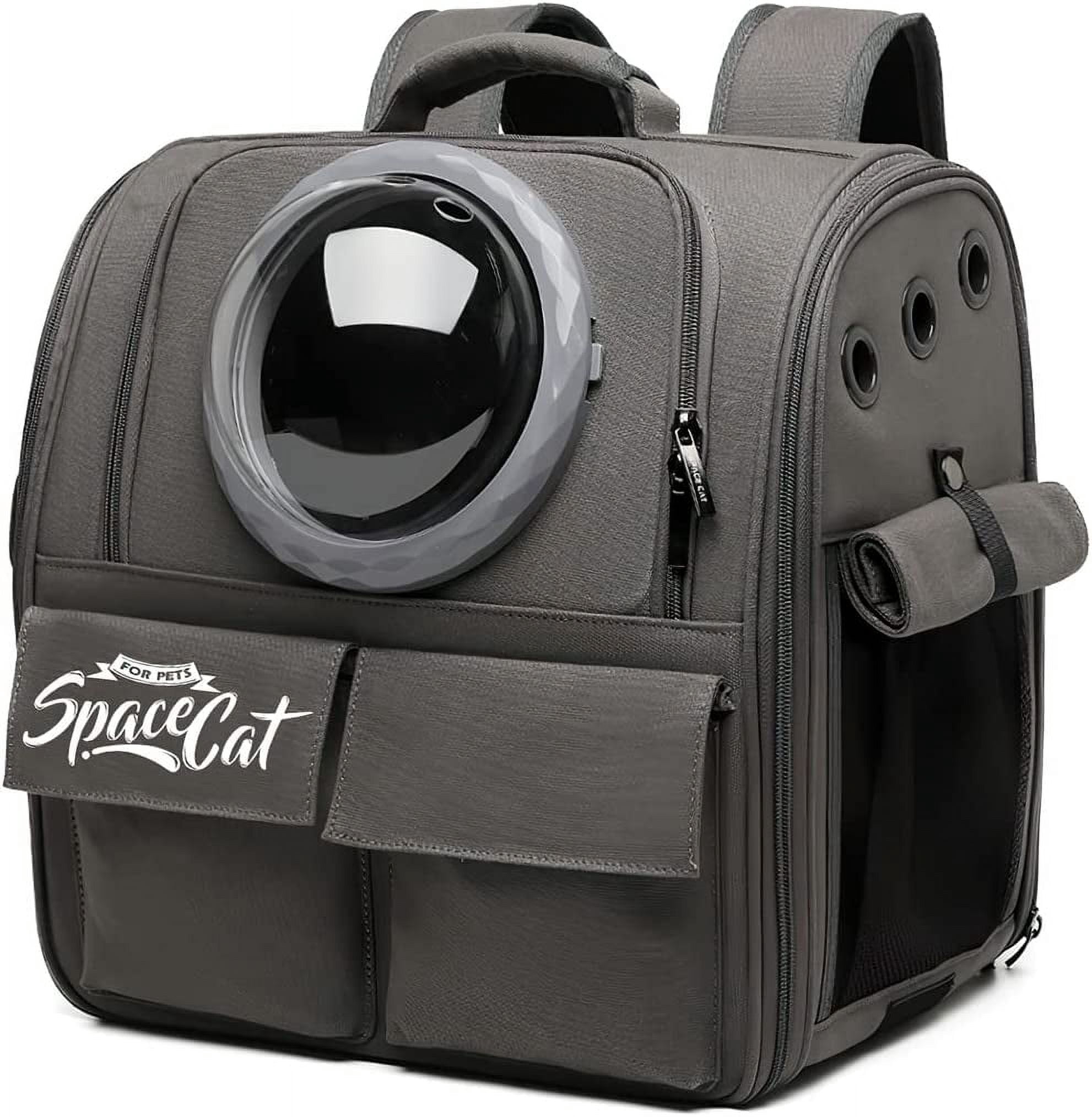 Cat Backpack Carrier, Pet Backpack Bubble Rucksack Carry Cats ...