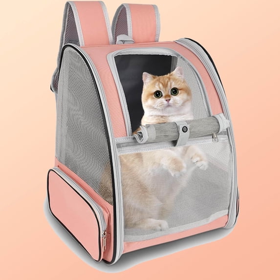 Cat Backpack Carrier, Pet Carrier for Small Dog Cat Puppy Kitten Bunny ...
