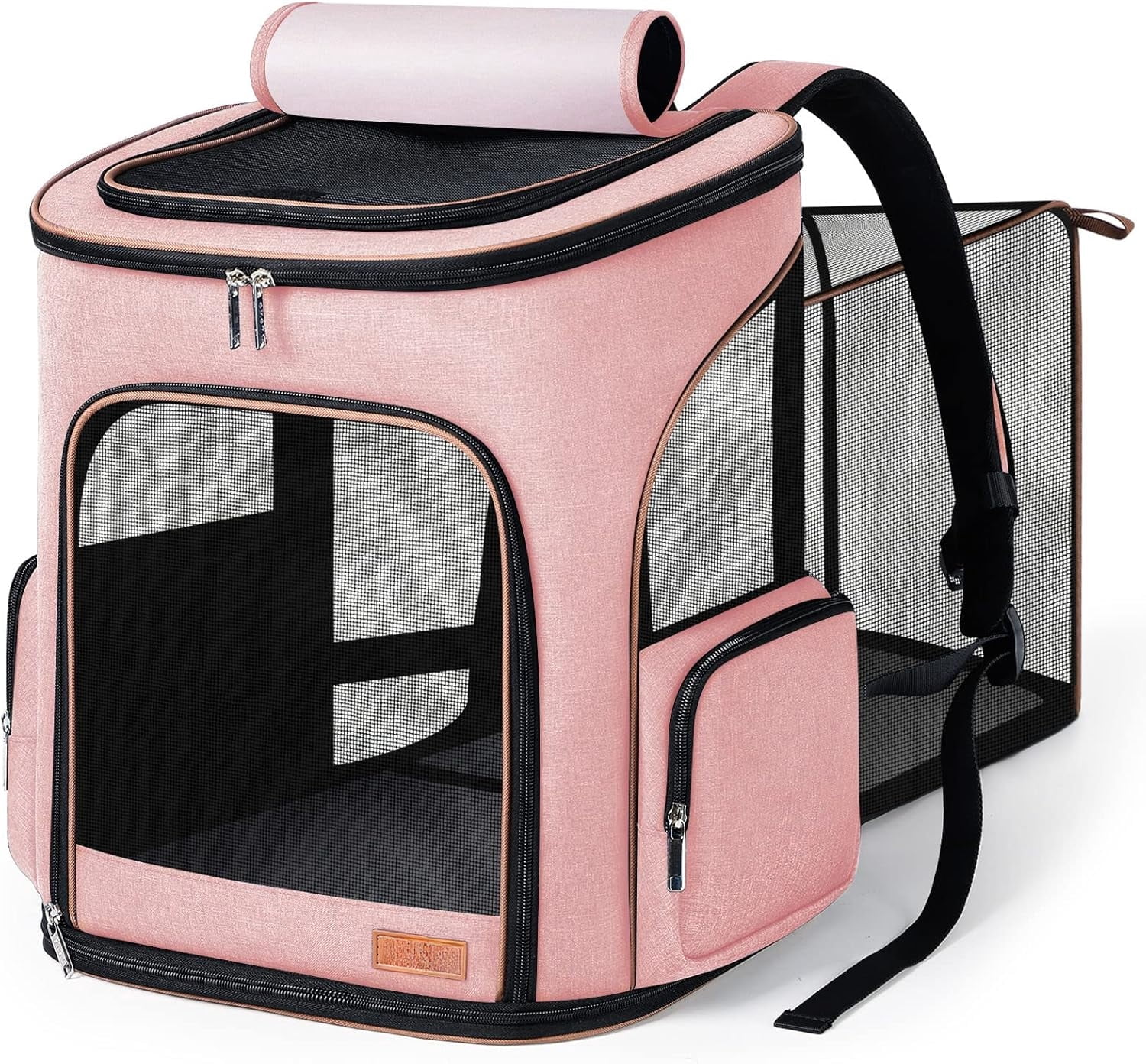 Cat Backpack Expandable Pet Carrier Backpack for Small Cats and Dogs ...