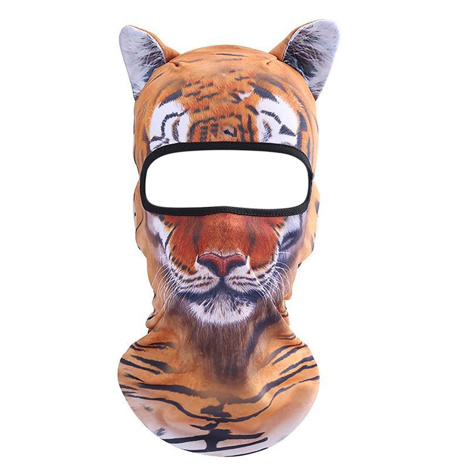 Cat Balaclava Ski Mask Face Mask With Ears Animal Balaclava Face Mask ...