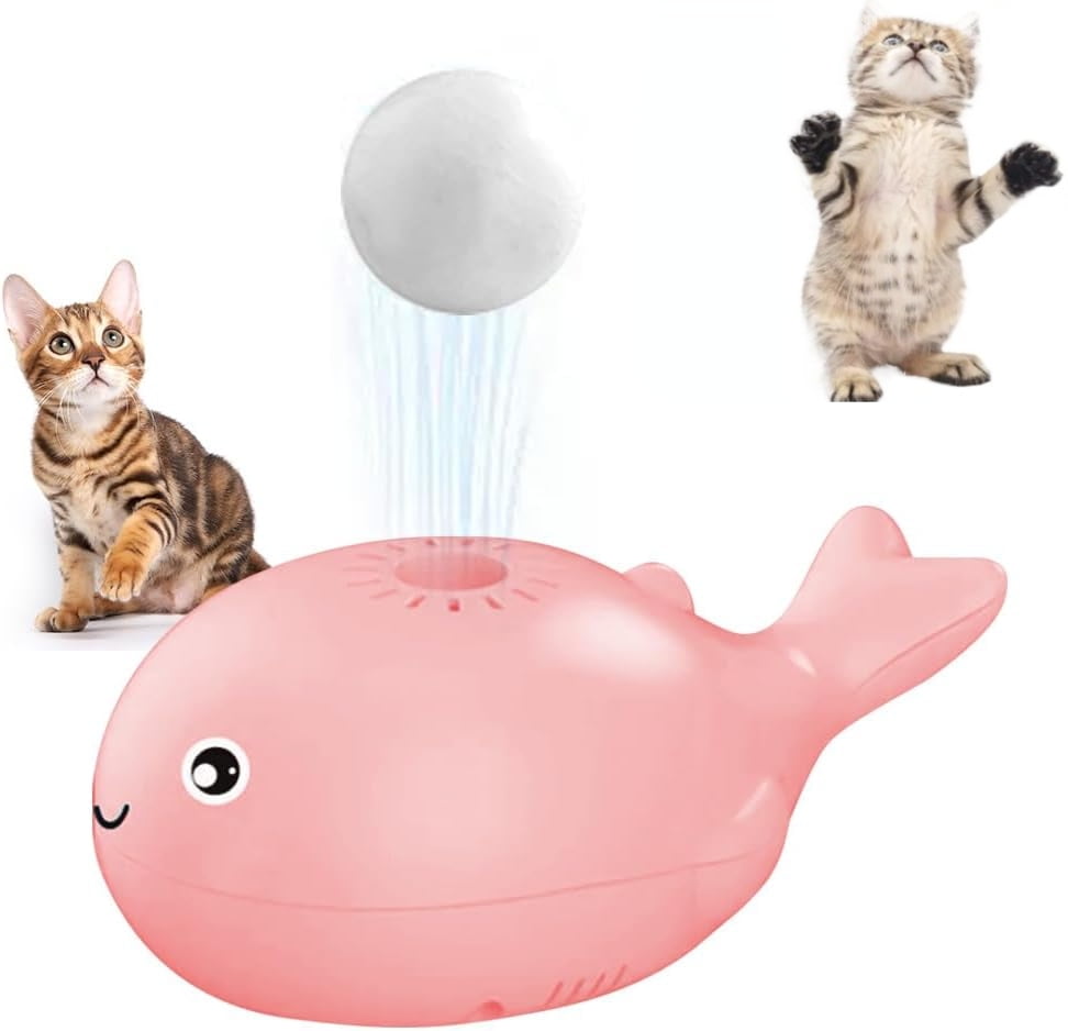 Cat Ball Toy, 2025 New Automatic Floating Ball Toy with Cat Soccer ...