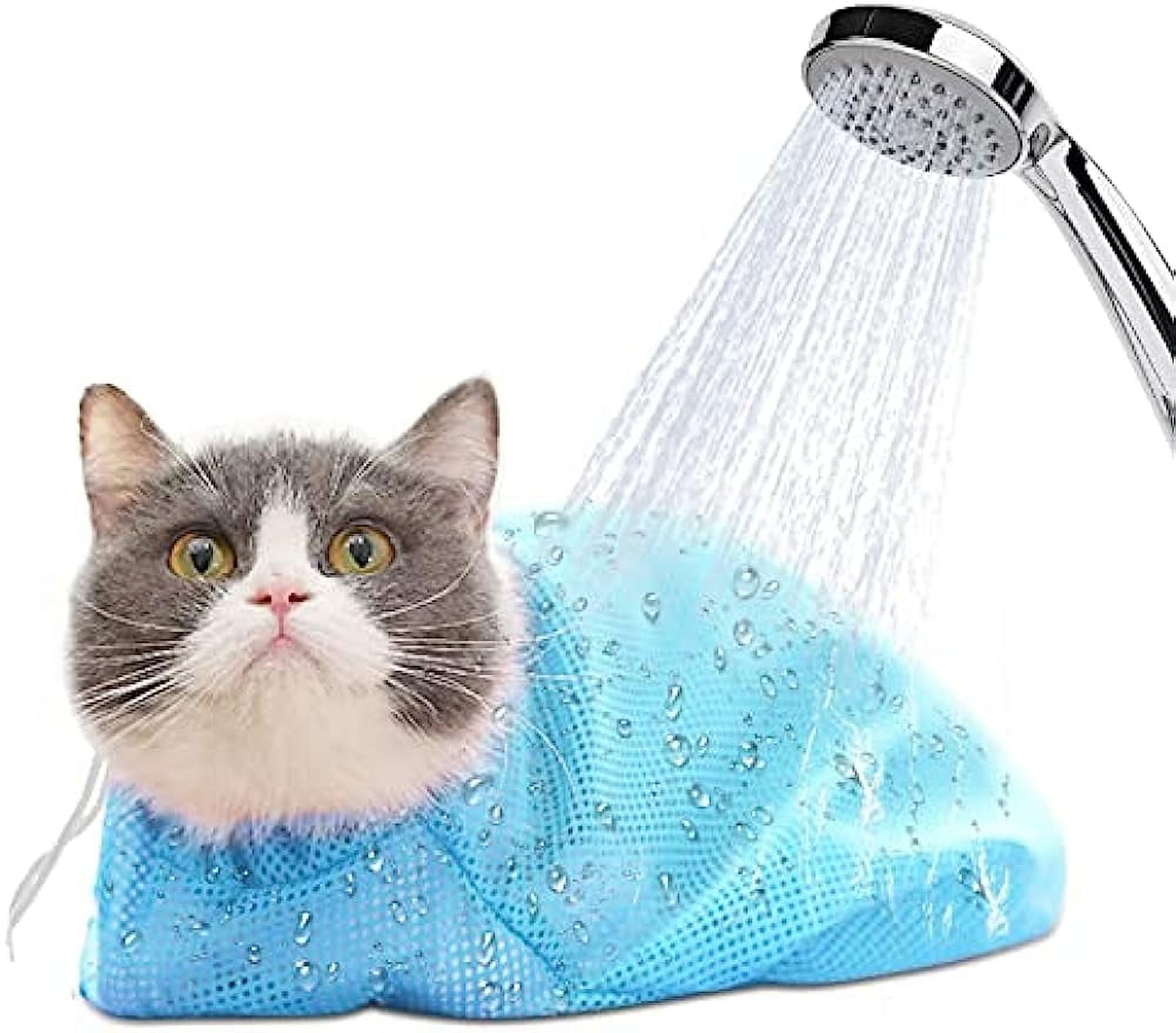 Cat Bathing Bag, Cat Washing Bag, Adjustable Multifunctional Breathable ...