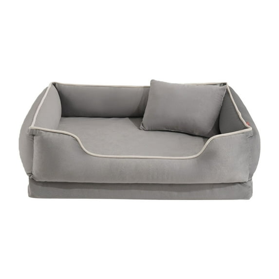 Cat Bed For Indoor Cats Small Dog Bed Pet With Base Soft Texture For ...
