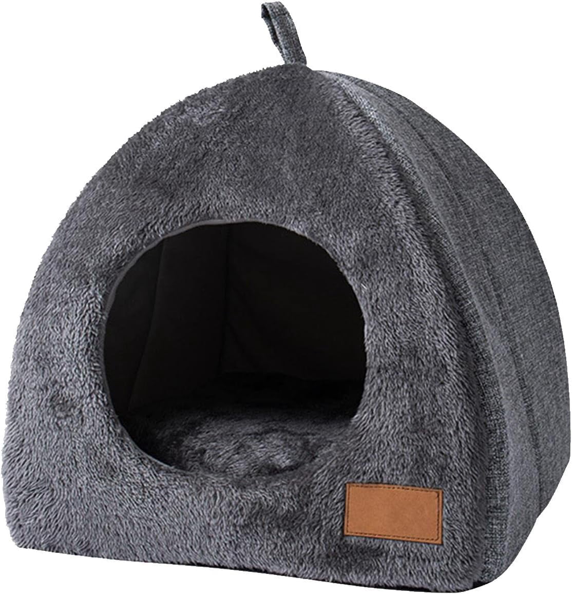 Cat Bed For Indoor Pets - Triangular House, Dog Cave, Tent For Cats ...