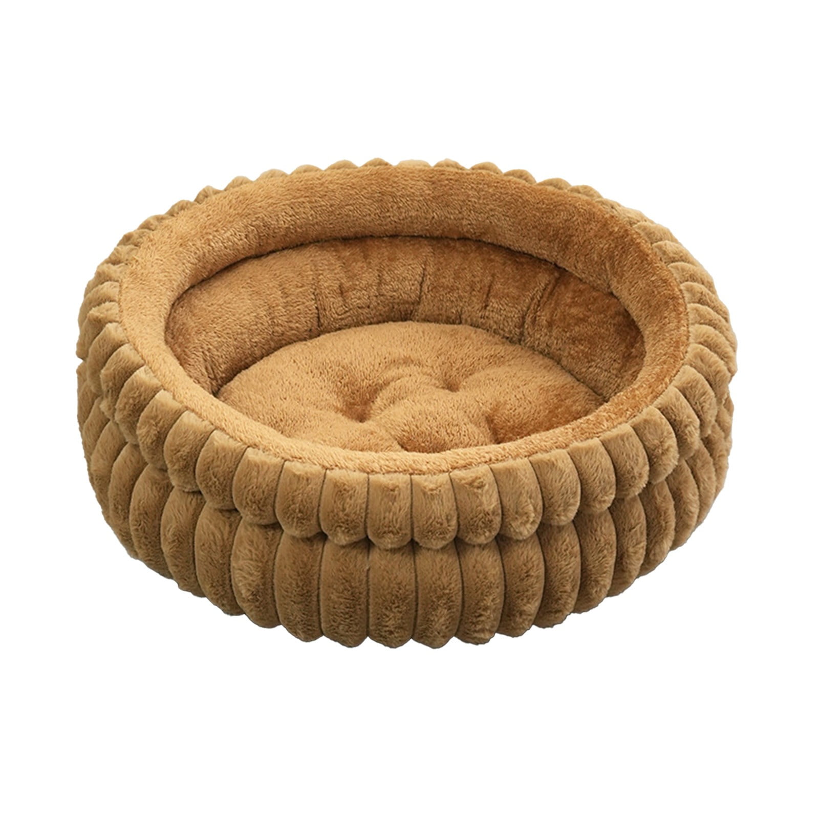 Cat Bed Kitten Bed, Washable Round Cat Beds for Indoor Cats,Super Soft ...