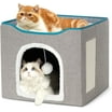 Meow Town ThermaPet Cat Warming Mat and Bed, Leopard Brown - Walmart.com