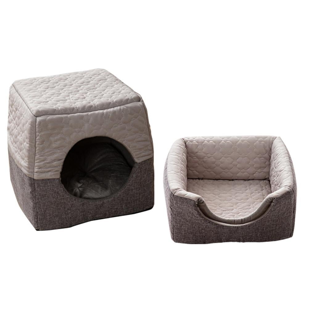 Cat Beds for Indoor Cats Cat Cave Bed Cat House Kitten Beds Cat Hut ...