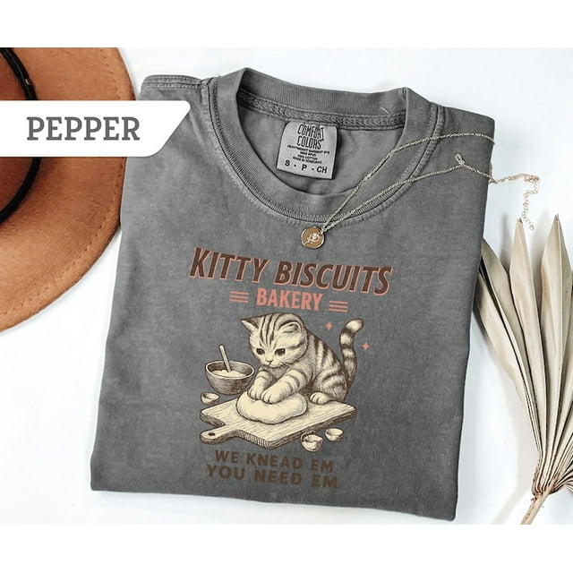 Cat Biscuit Maker Shirt, Funny Cat Kneading Shirt, Kitty Lover Gift Tee ...