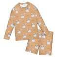 Cat Bow Boys' Bathing Suit UPF 50+ Boys' Rash Guard Sets Stretchy Quick ...