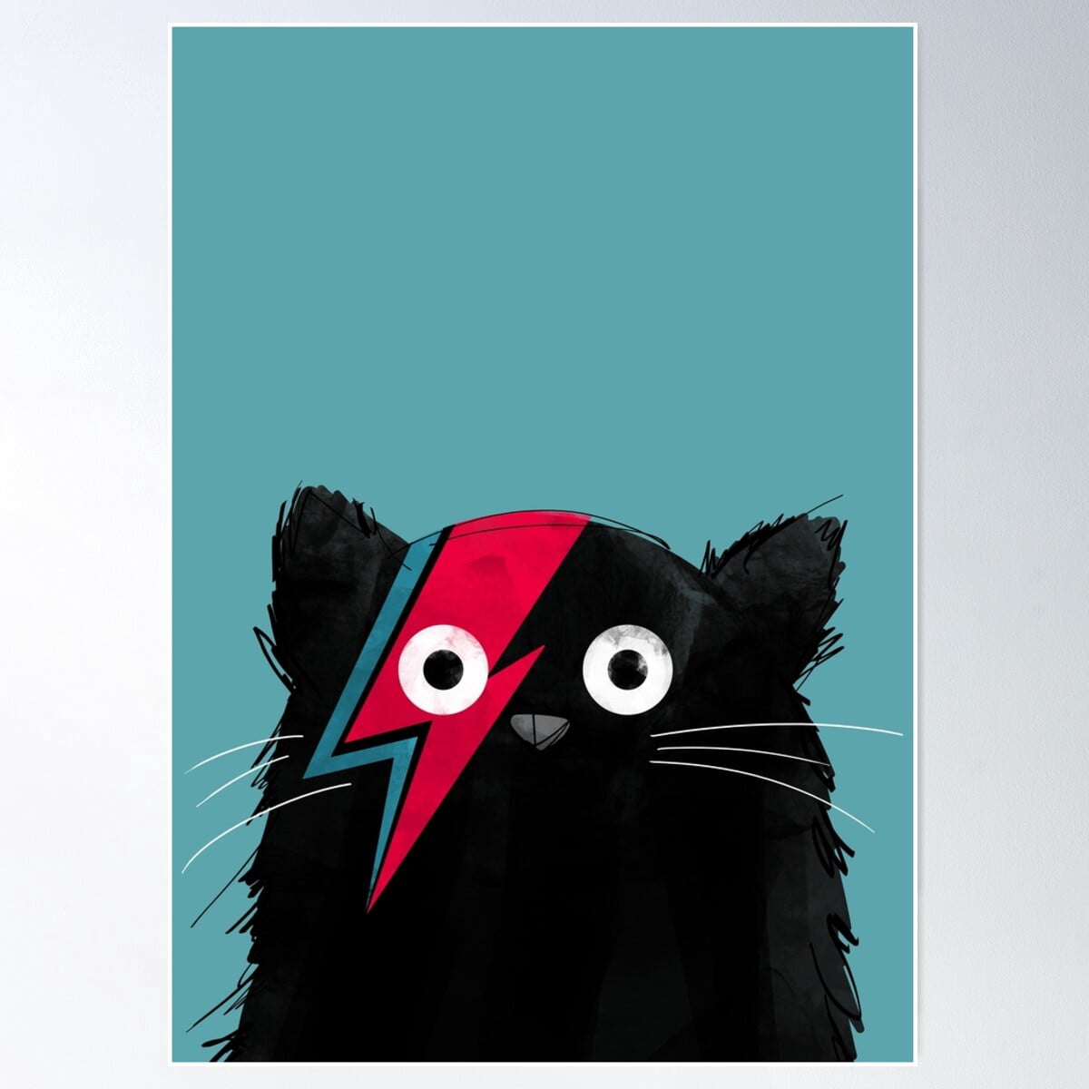 Cat Bowie Poster Wall Art Modern Wall Decor For Living Room Bedroom Art ...
