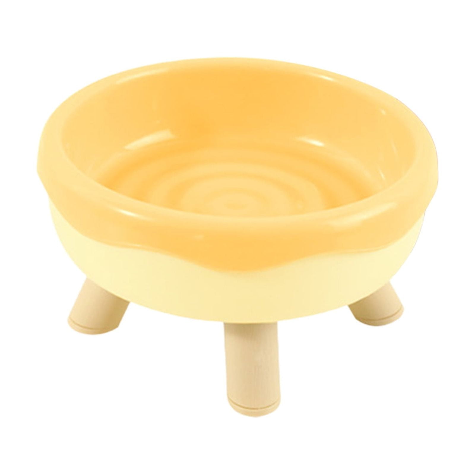 Cat Bowls Donut Shaped Pet Bowl Tall Legged Neck Protecting Large ...