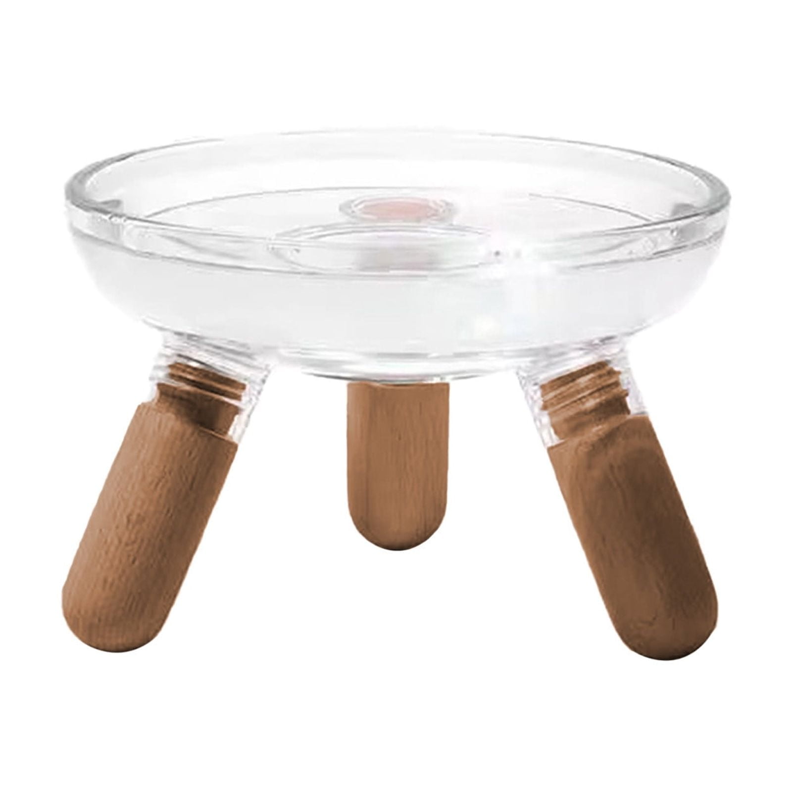 Cat Bowls, Elevated Cat Bowls Glass Whisker Fatigue Cat Bowl, A Raised ...