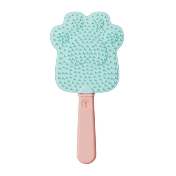 Cat Brush for Shedding, Silicone Bristle Hair Remover Comb with ...