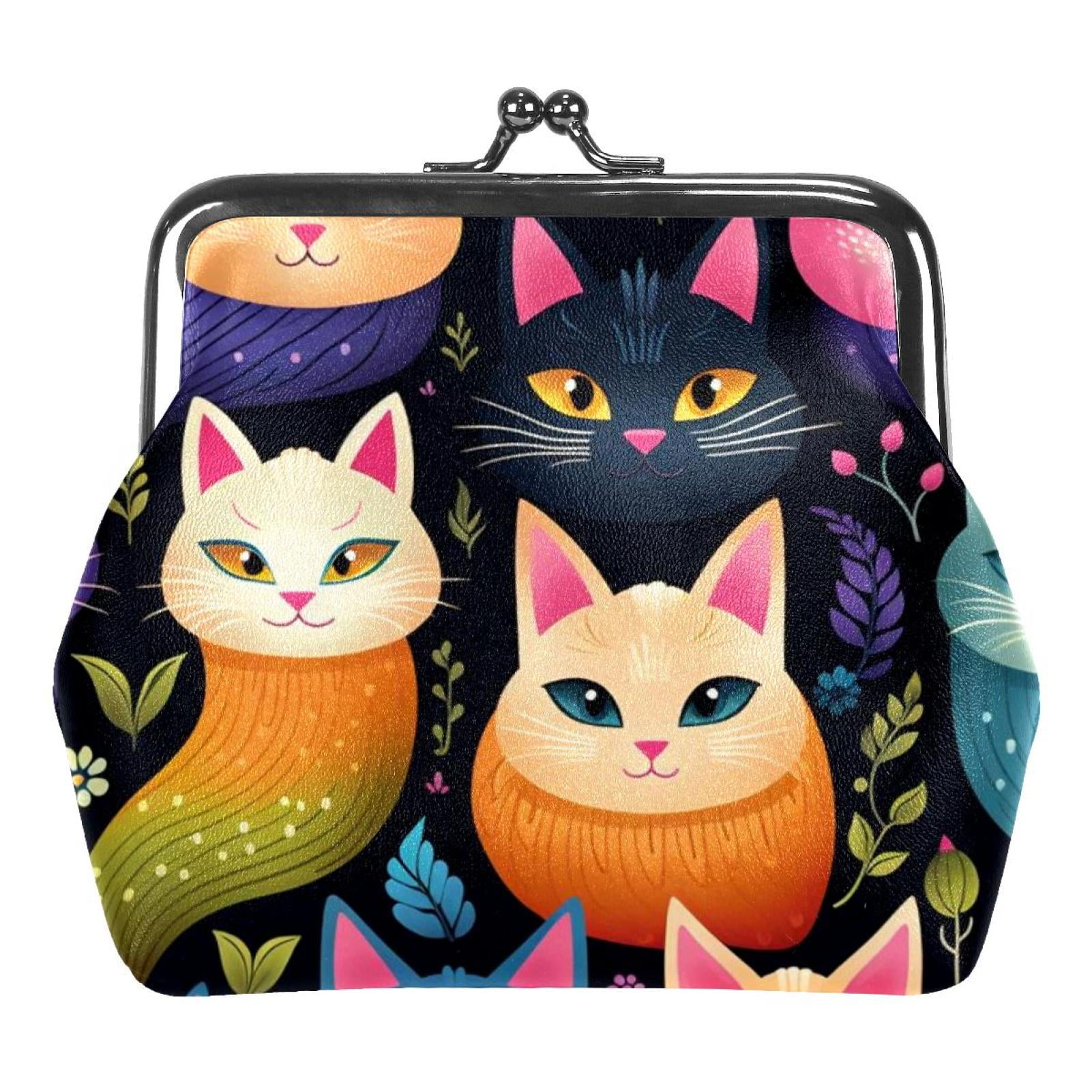 Cat Buckle Coin Purse - Walmart.com