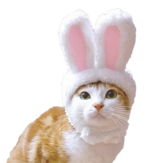 Cat Bunny Ears Headband, Cute Rabbit Ears Cat Headdress Pet Hat Easter ...