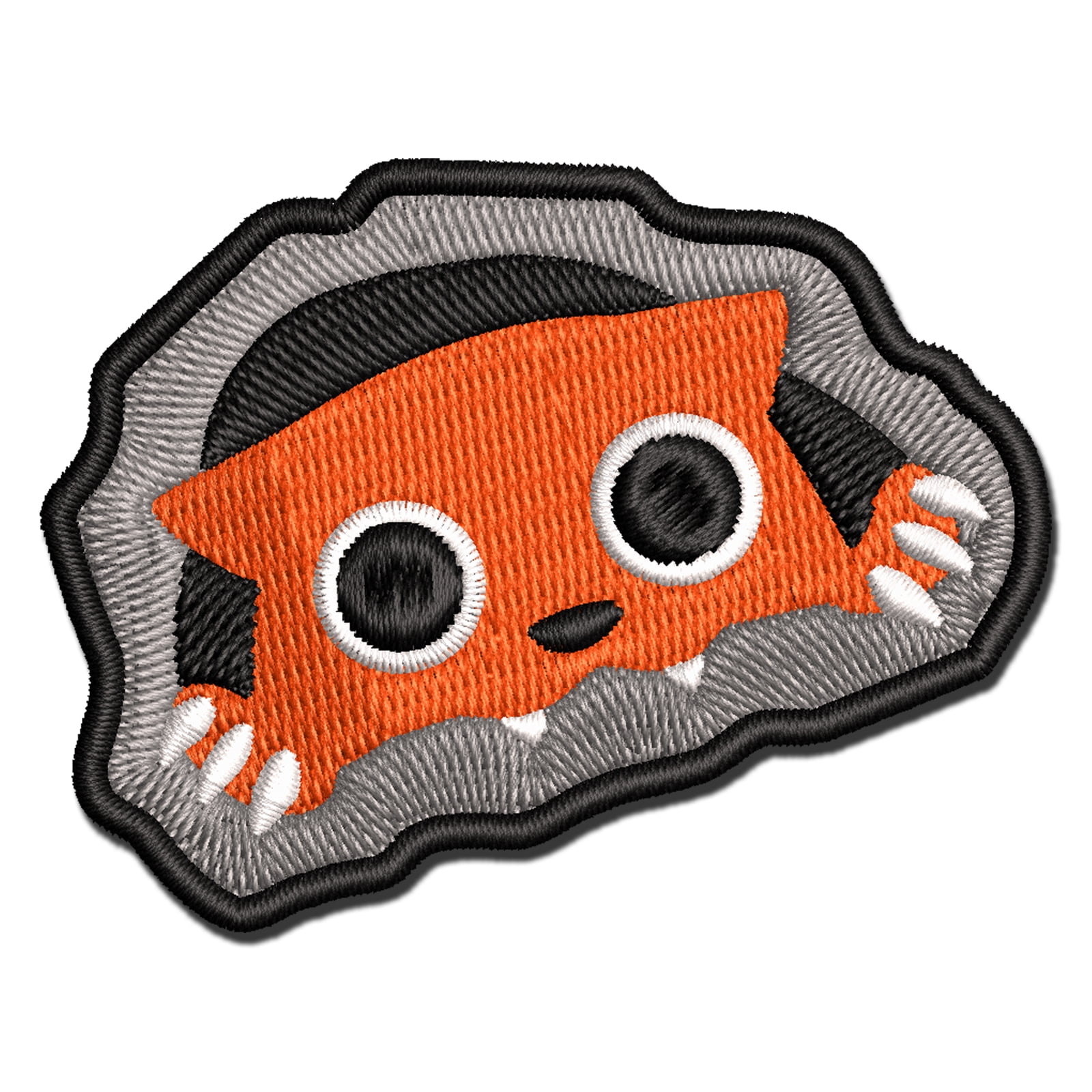 Cat Bursting Through Hole Applique Multi-Color Embroidered Hook & Loop ...