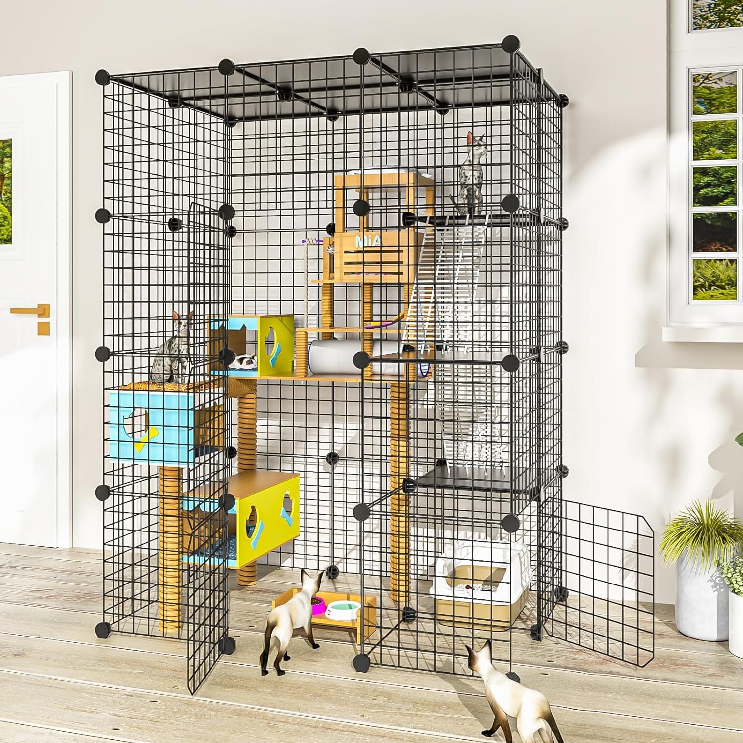 Cat Cages Indoor Cat Enclosures Indoor, Large Catio Outdoor Cat ...