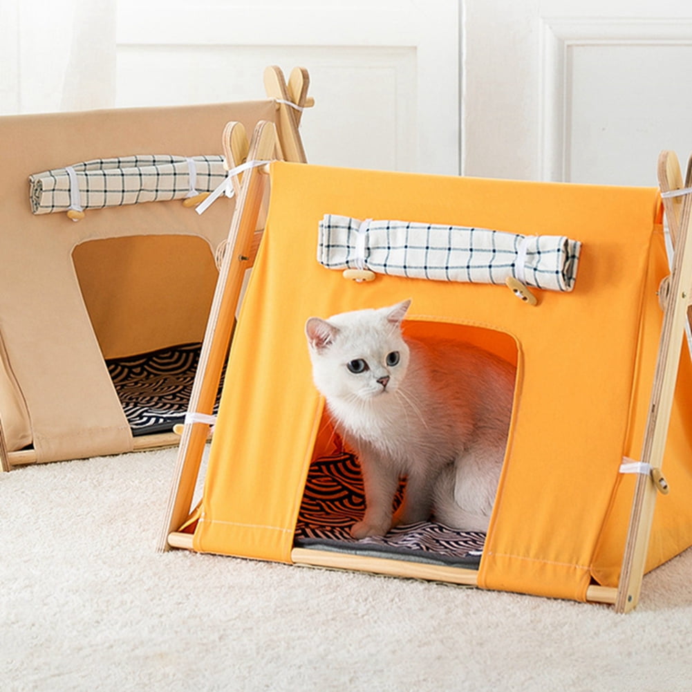 Cat Camping Tent, Cat Tent Bed, Pet Tent for Indoor Cat and Small Dog ...