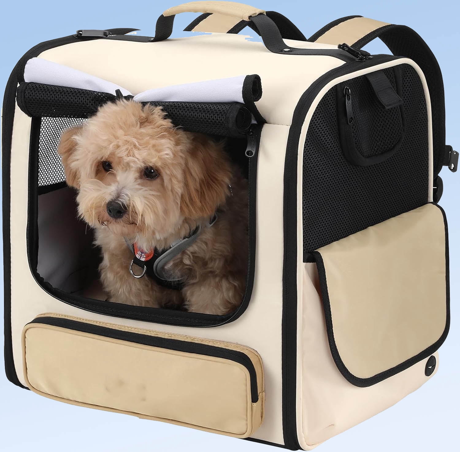 Cat Carrier Backpack, Ventilated Pet Backpack for Hiking, Camping ...