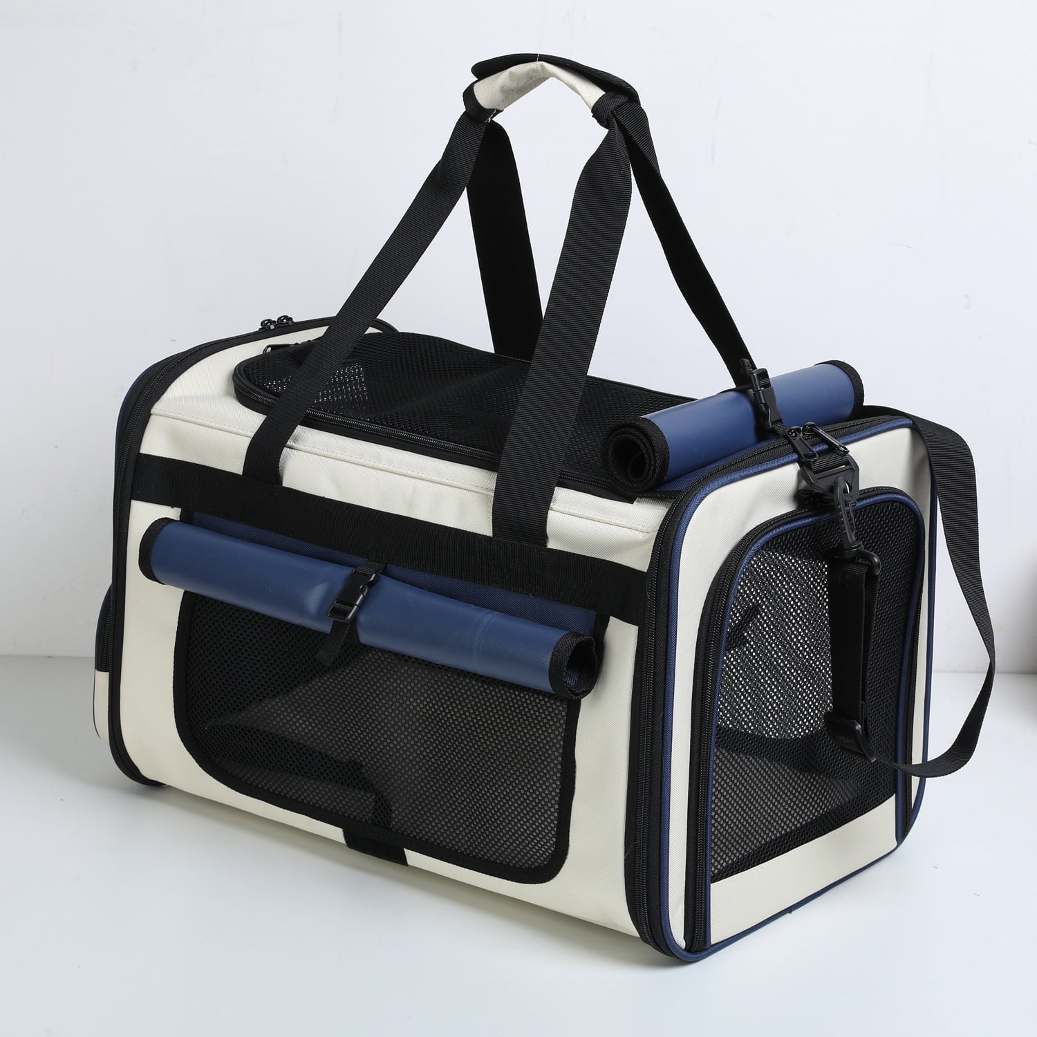 CshidWorld Large Cat Carrier, Airline Approved, 20lbs Capacity ...